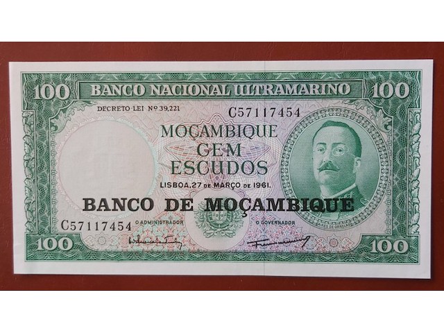 Mozambik 100 ESCUDOS 1961