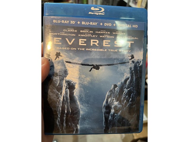 Everest 3d plus blu ray