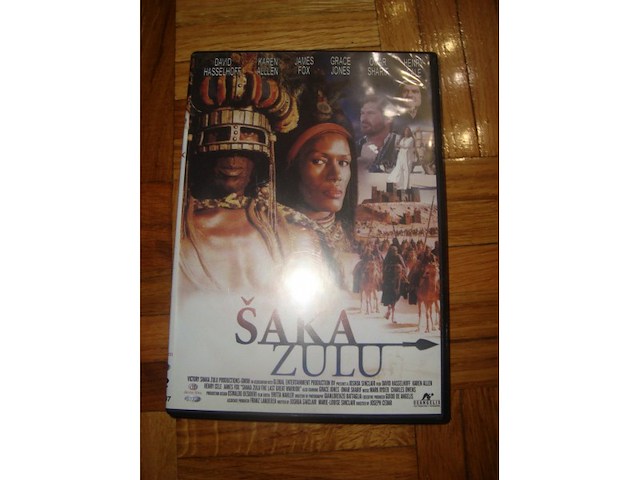 DVD - ŠAKA ZULU - OMAR SHARIF