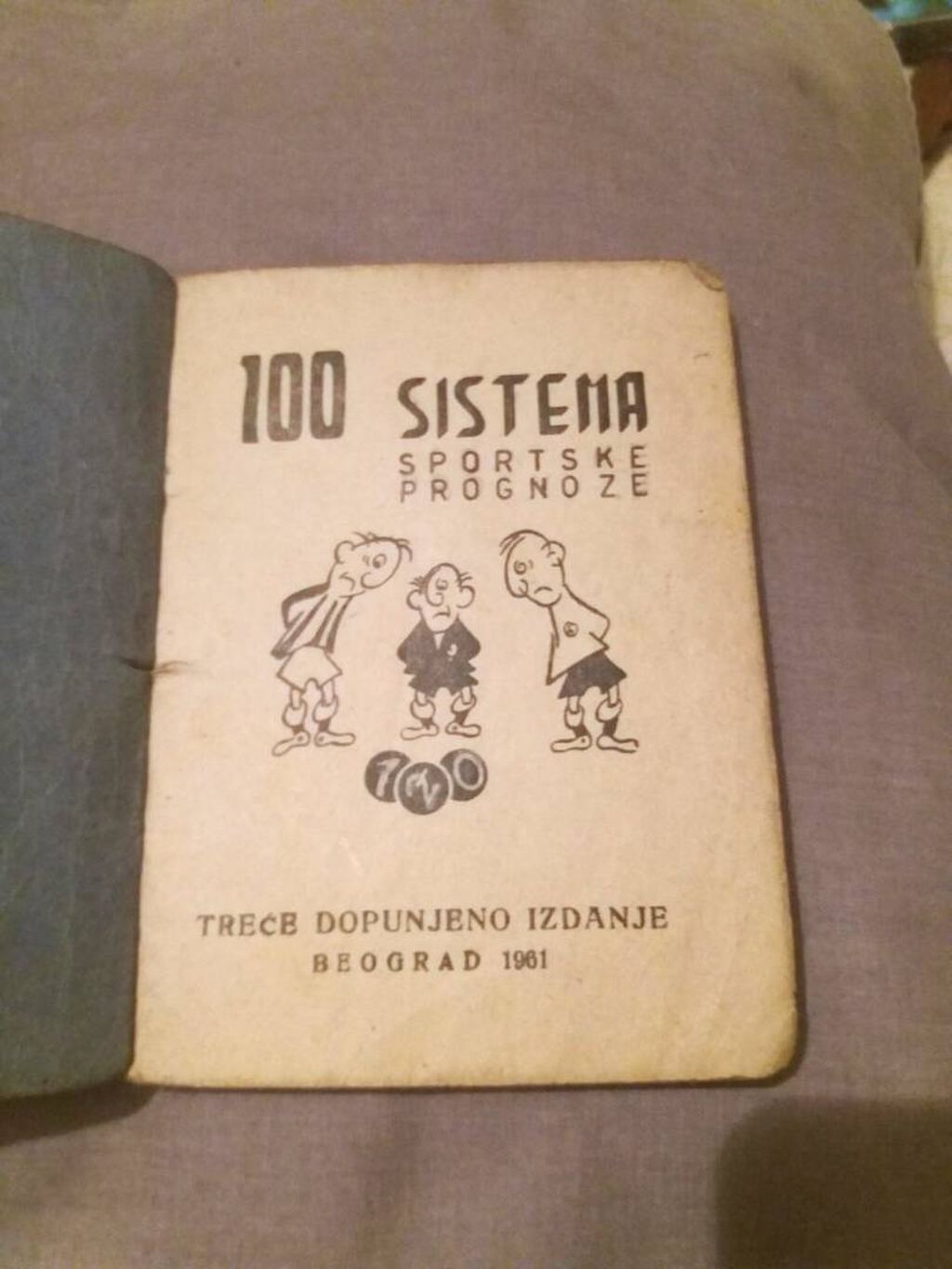 100 sistema sportske prognoze 1961.god. 100 sistema sportske