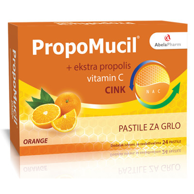 PROPOMUCIL pastile POMORANDŽA