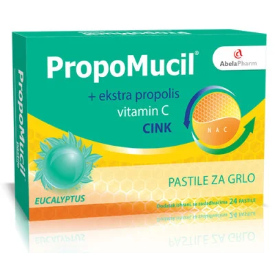 PROPOMUCIL pastile EUKALIPTUS