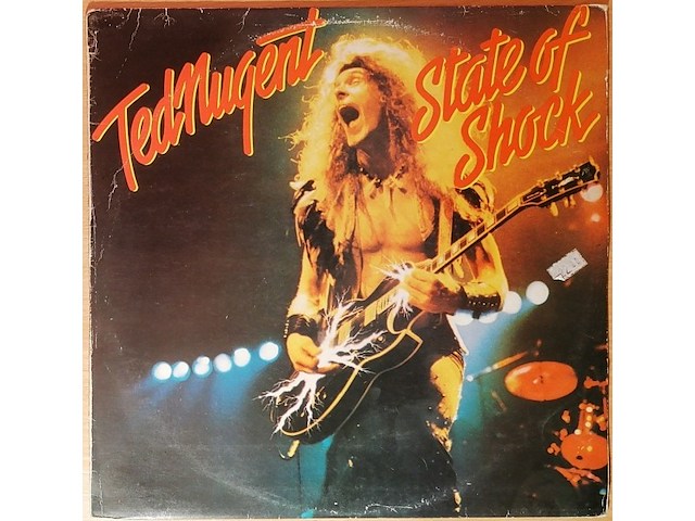 LP TED NUGENT - State Of Shock (1981) VG