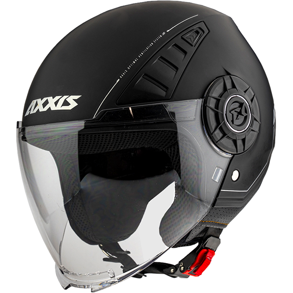 KACIGA AXXIS CASCO 0F513 METRO SOLID A1 NEGRO BRILLO XS