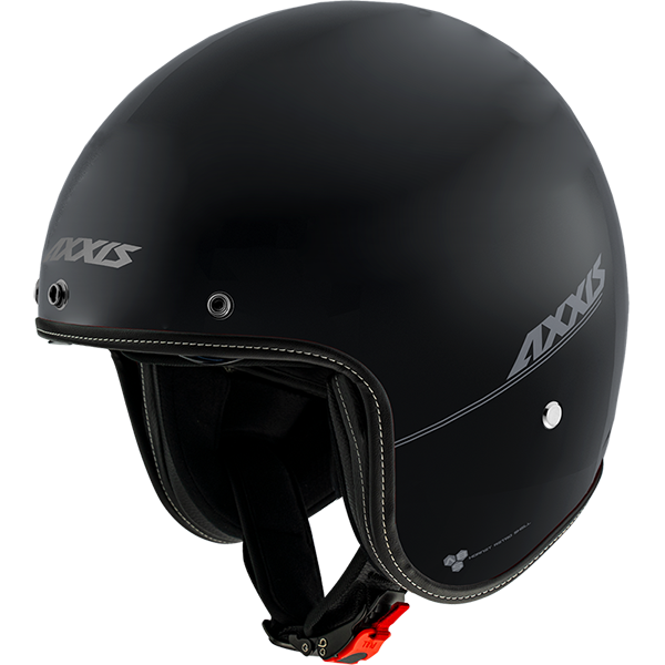 KACIGA AXXIS CASCO 0F507SV HORNET SV SOLID A1 NEGRO MATE XS