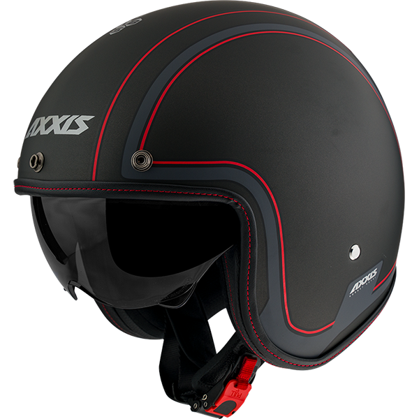 KACIGA AXXIS CASCO 0507SV HORNET SV ROYAL B1 NEGRO MATE XS