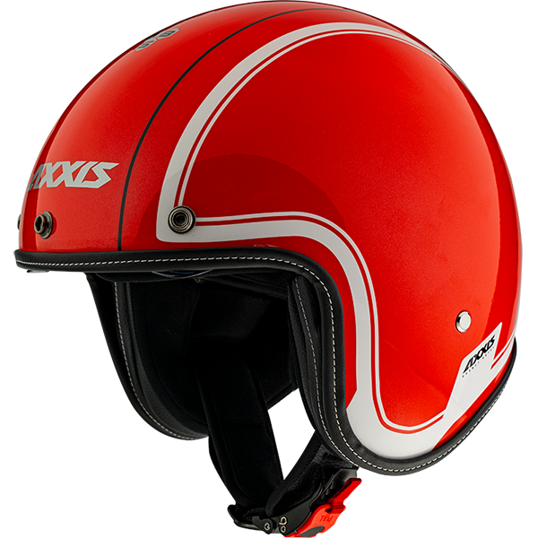 KACIGA AXXIS CASCO OF507SV HORNET SV ROYAL A5 ROJO PERLA BRILLO XS