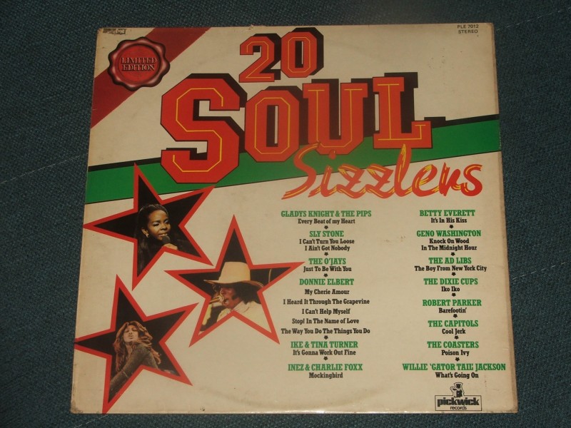 Various - 20 Soul Sizzlers