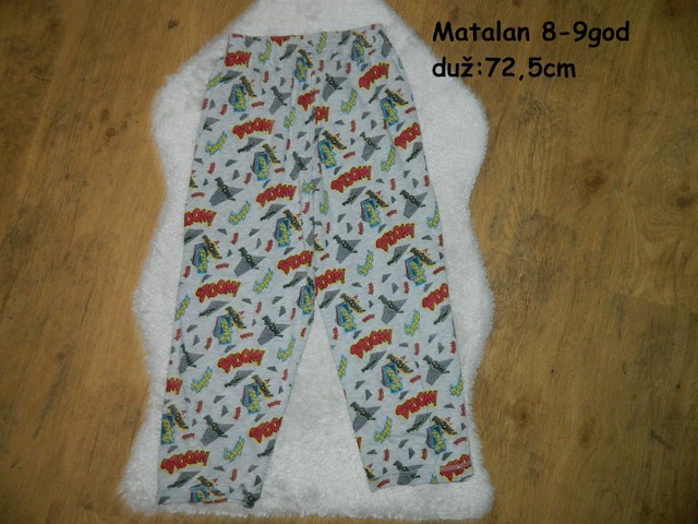 Matalan donji deo pidžame 8-9 god-kao NOV