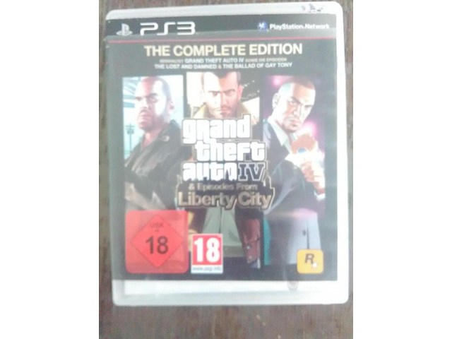 playstation 3 igrica gta 4 liberty city ispravna u stan