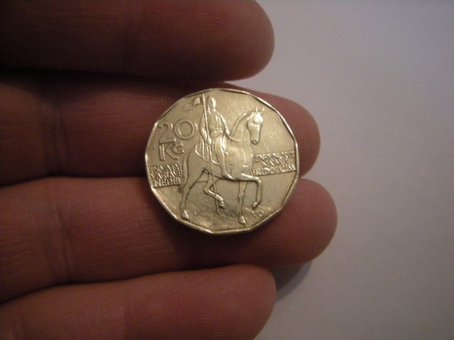 20 kruna 1993 god. ( Češka republika )