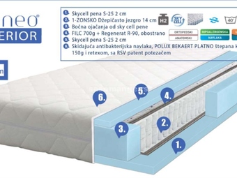 Dusek Superior160x200 - Akcija -40%