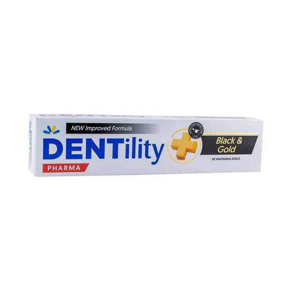 Dentility Pharma black&gold pasta za zube 75ml