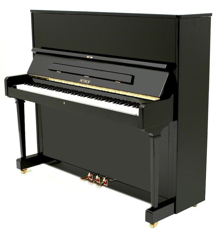 PETROF P 125 F1 Black piano