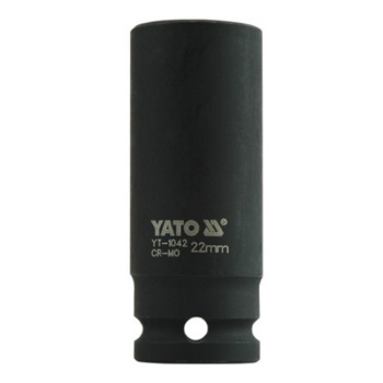 Yato ključ nasadni Impact 6ugaoni 1/2" 22mm YT-1042