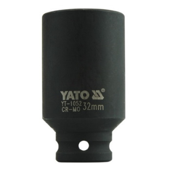 Yato ključ nasadni Impact 6ugaoni 1/2" 32mm YT-1052