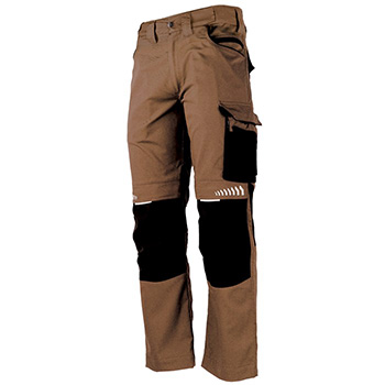 Lacuna radne pantalone Pacific Flex smeđe 8PACIPB