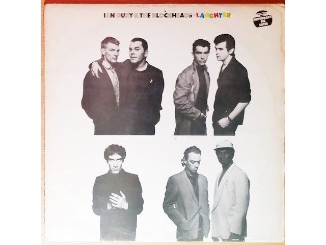 LP IAN DURY and the BLOCKHEADS - Laughter (1981) VG+
