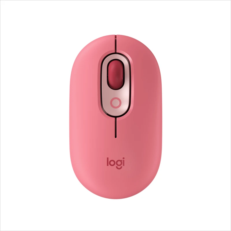 Logitech Pop Mouse Heartbreaker (910-006548) roze bežični optički miš 4000dpi