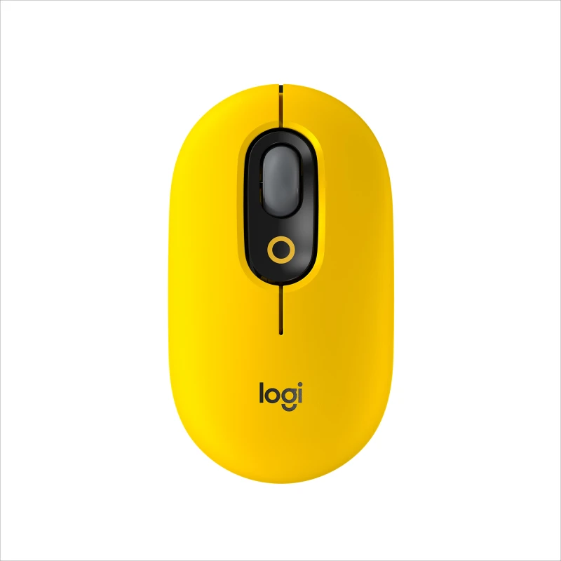 Logitech Pop Mouse Blast (910-006546) žuti bežični optički miš 4000dpi
