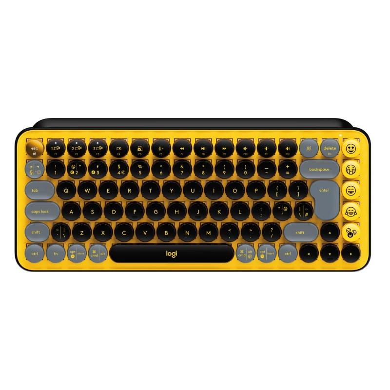 Logitech Pop Keys Blast (920-010735) žuto crna bežična mehanička tastatura