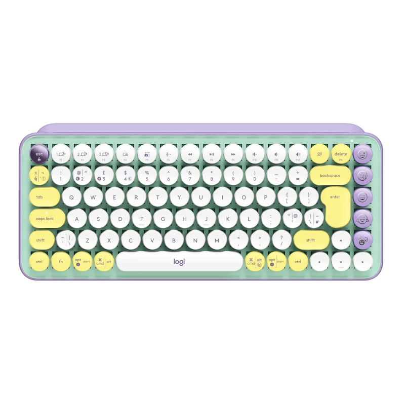 Logitech Pop Keys Daydream (920-010736) ljubičasto bela bežična mehanička tastatura