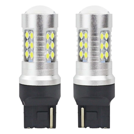 Sijalice LED T20, Canbus, 12/24V W21W, 24 SMD (2 kom) – Amio 01173