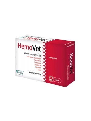 HemoVet 60tableta za pse
HemoVet je preparat za anemicne pse. Posebno nakon prelezane babezioze.