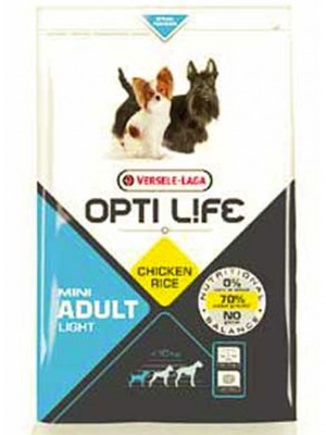 Hrana za pse Opti Life Light Mini 7,5kg