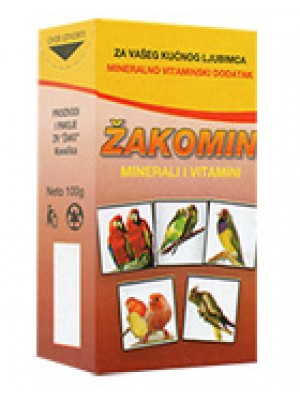Mineralno vitaminski dodatak za ptice Žakomin -Nema na stanju