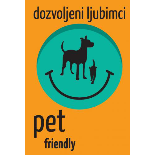 Nalepnica Pet Friendly A7