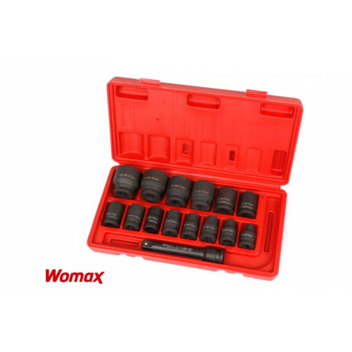 Ključ nasadni Womax 1/2" kovani set 14 kom