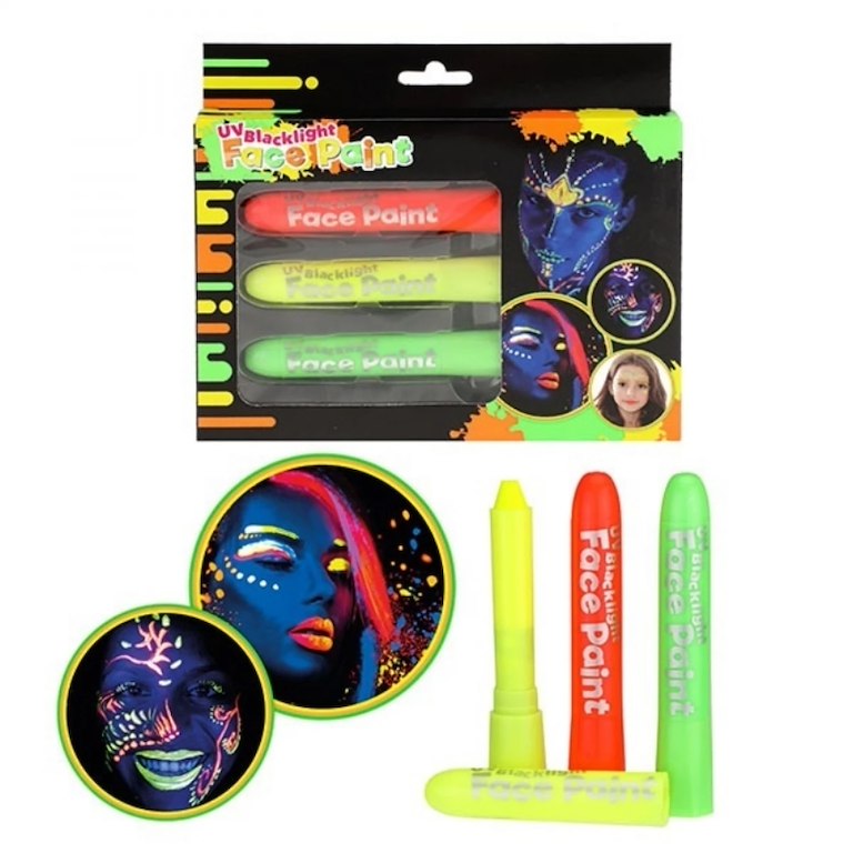 FACE CHALK KREDA ZA BOJENJE LICA UV BLACKLIGHT