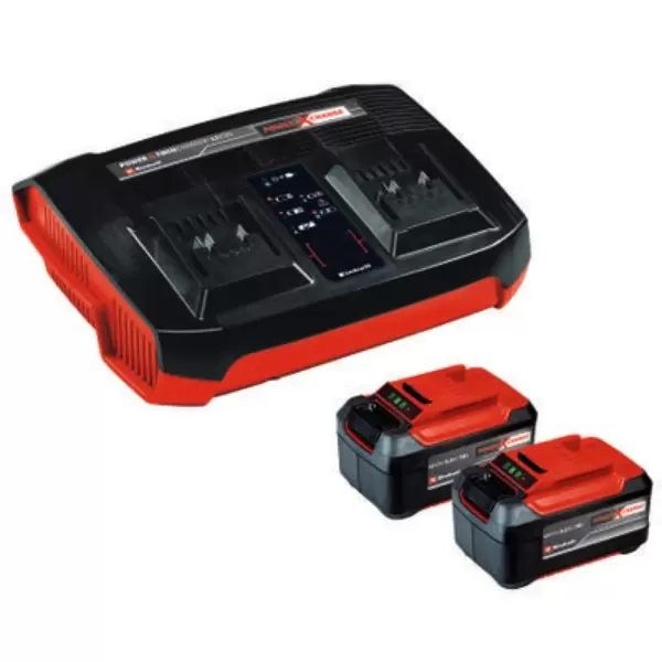 Einhell PXC Starter Set 2x 5,2Ah & Twincharger Kit