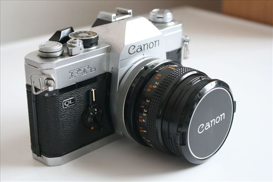 Canon Ftb QL i Canon lens FD 50mm f:1.8 S.C.