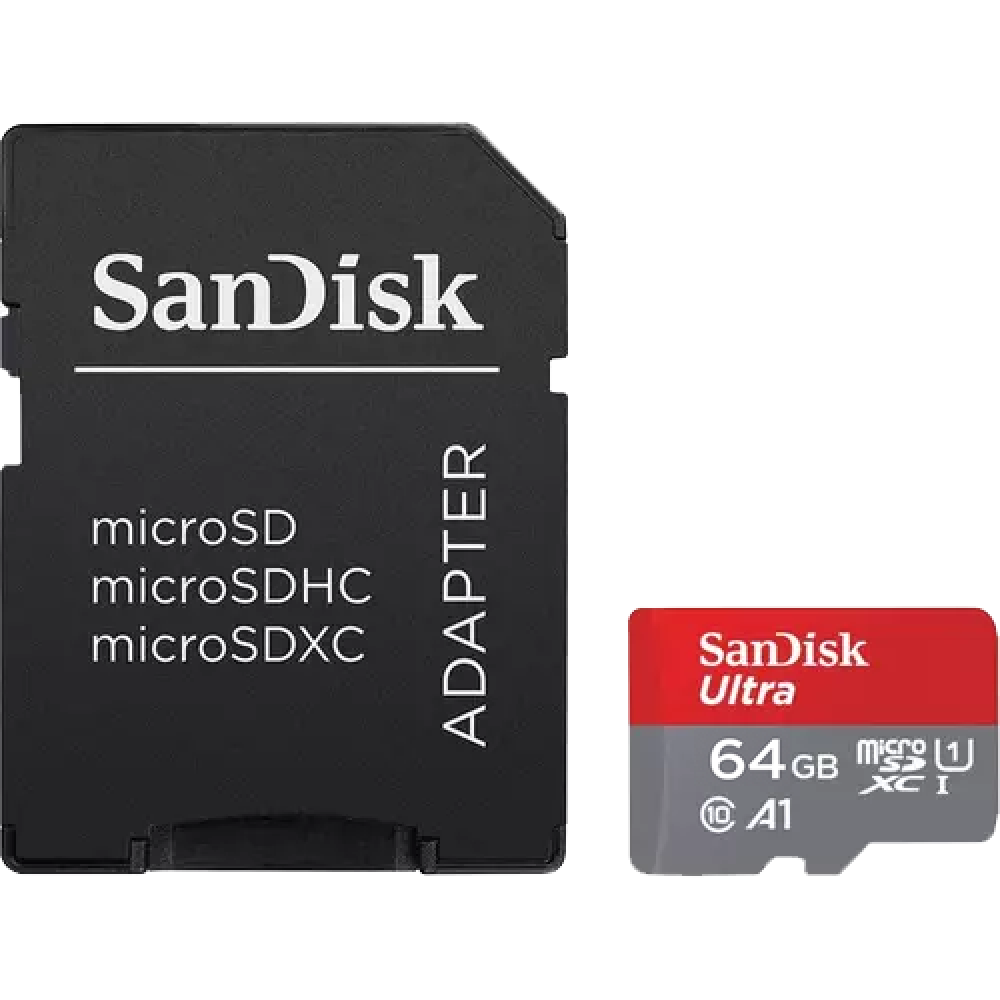 SanDisk Memorijska kartica Ultra A1 Micro SDXC 64GB + Adapter