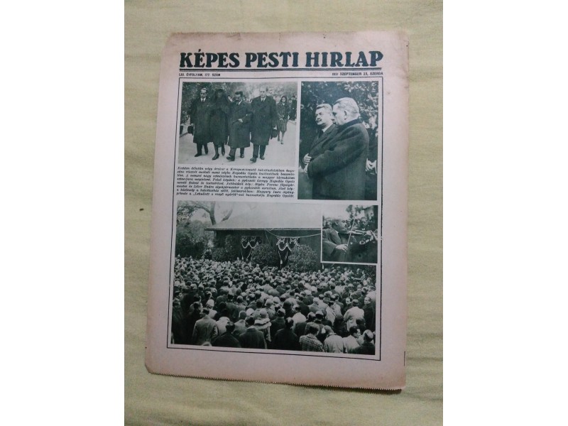 Kepes Pesti Hirlap 23.09.1931.