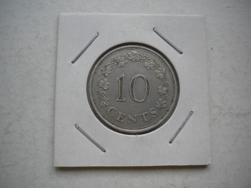 10 CENTES 1972 - MALTA