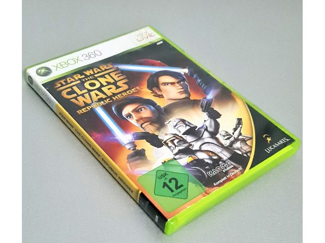 Star Wars The Clone Wars Republic Heroes   XBOX 360