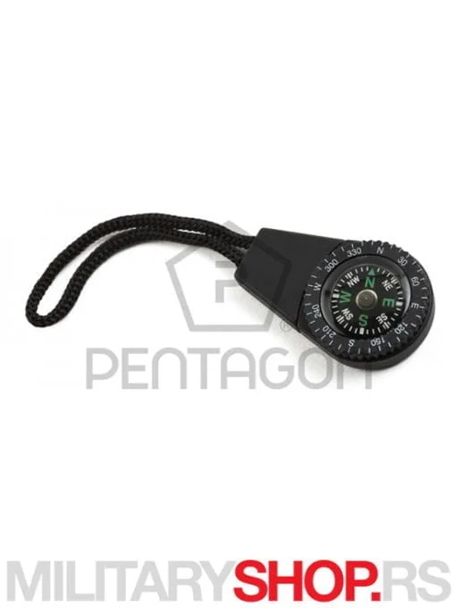 Privezak za kljuceve sa kompasom Pentagon