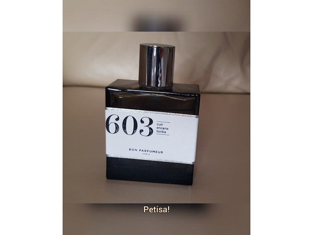 Bon Parfumeur 603 cuir, encens, fève tonka parfem, orig