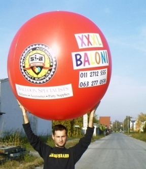 LOPTE OD 1,5M, VELIKE LOPTE, REKLAMA, ŠTAMPA LOPTI, BALONI, ŠTAMPA BALONA, BALON