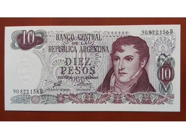 Argentina 10 PESOS 1976
