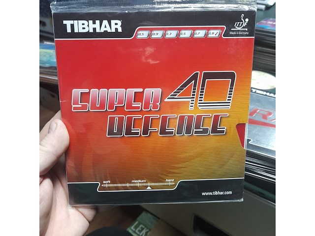 Tibhar Super Defense 40 nova guma za stoni tenis