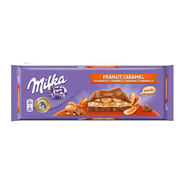 Milka peanut – caramel 276g