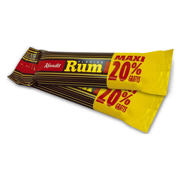 Rum plocice + 20%