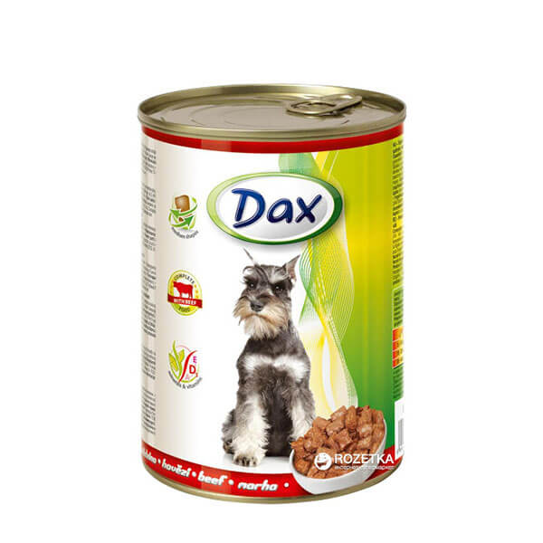 Dax za pse sa govedinom konzerva 400g