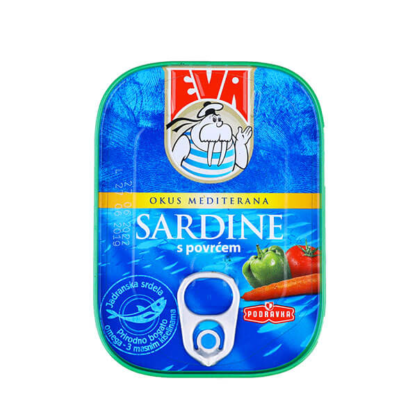 Eva sardina sa povrcem