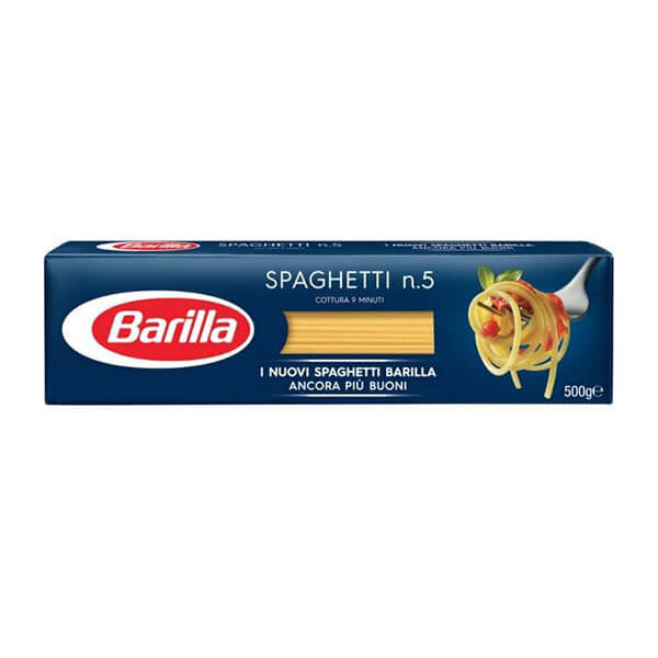 Barilla špageti n.5 500g