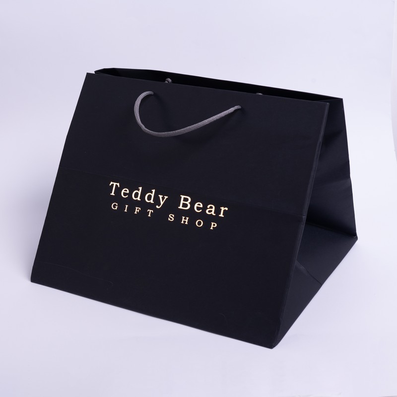 Teddy Bear ® VELIKA Ukrasna kesa Black